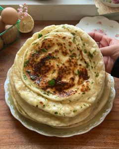 Khubiz Taboon (Palestinian flatbread) - Mariyum