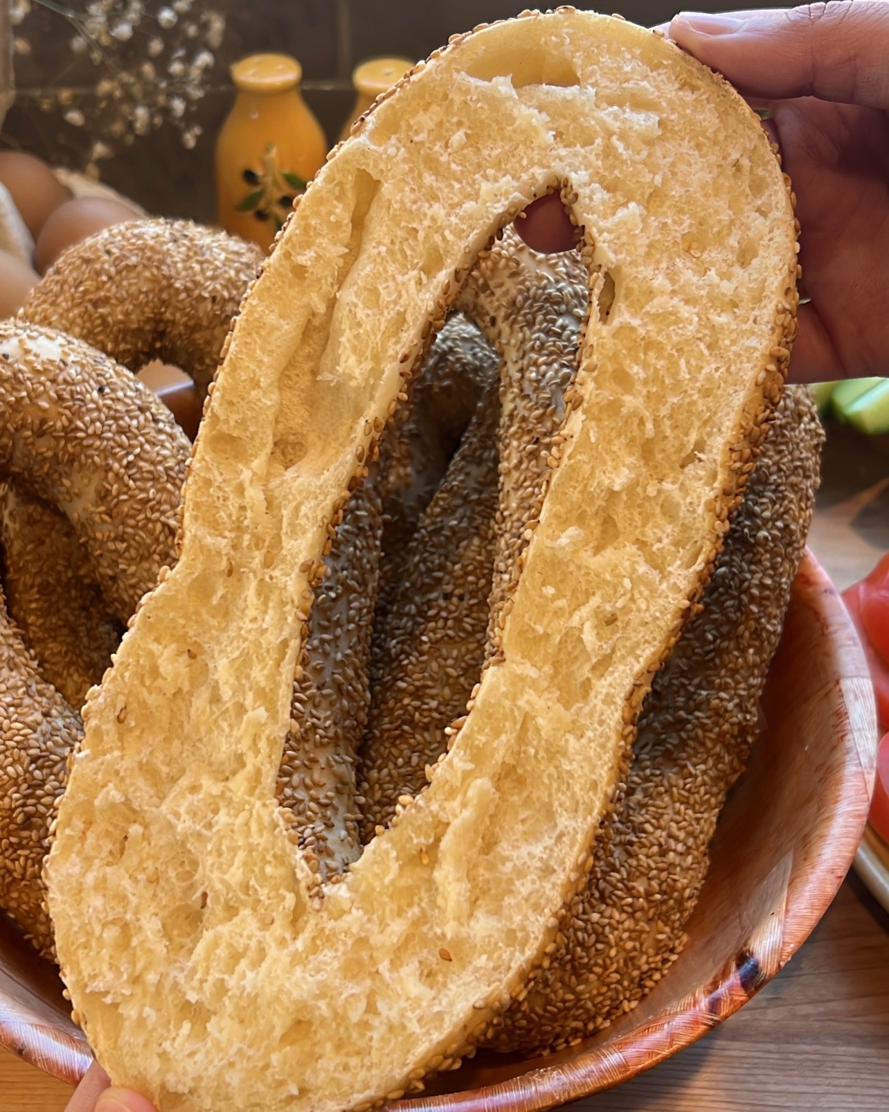 Ka'ak Al-Quds (Jerusalem bread) - Mariyum