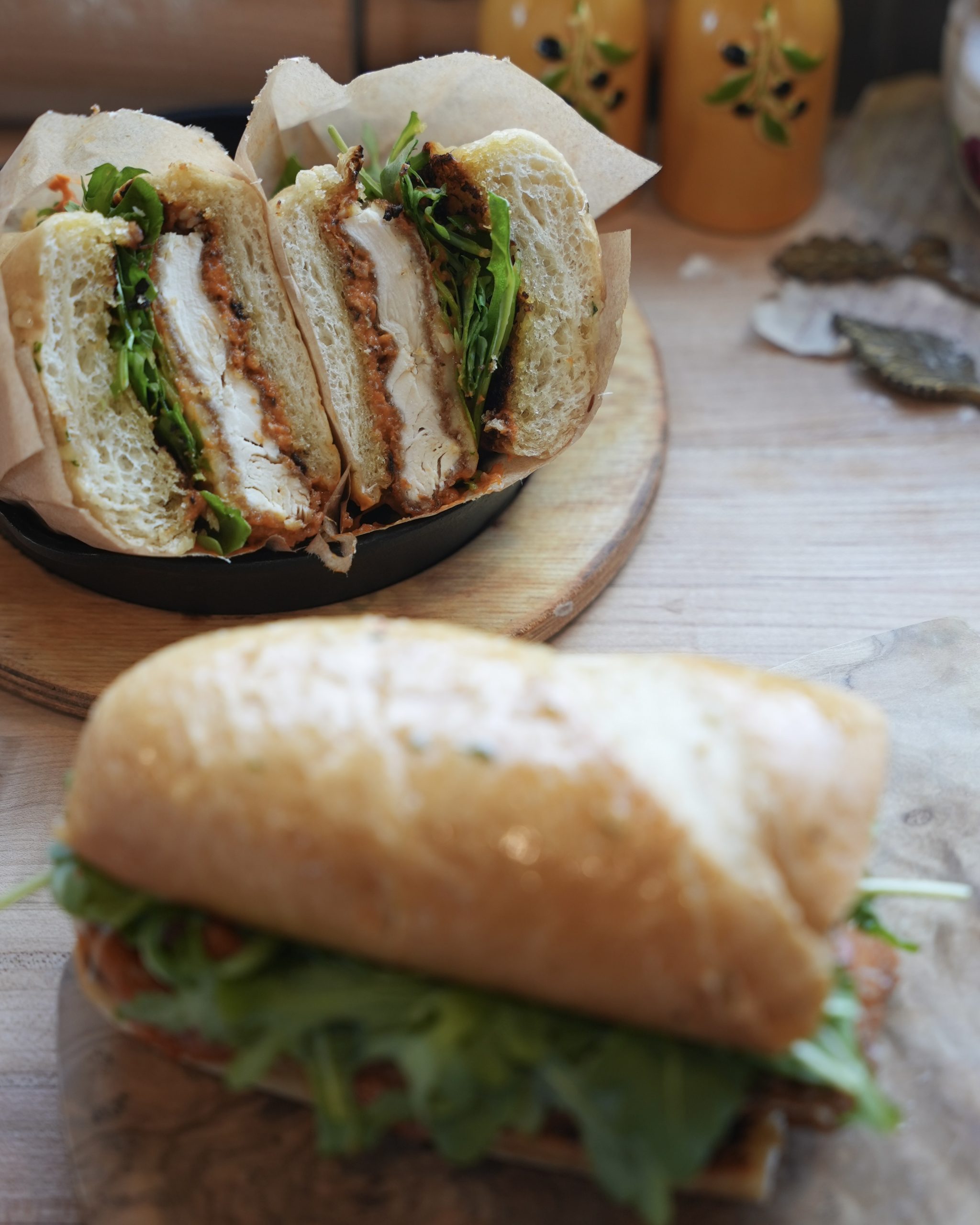 "Gigi Hadid" Chicken Cutlet Sandwich - Mariyum